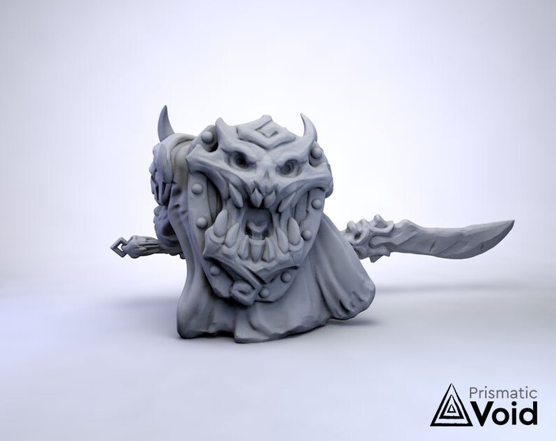 Dwarf Death Knight - Miniature for Dungeons & Dragons, Tabletop RPG ...