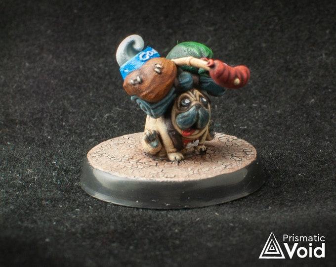 Pug Companion / Dog Familiar - Miniature for Dungeons & Dragons ...
