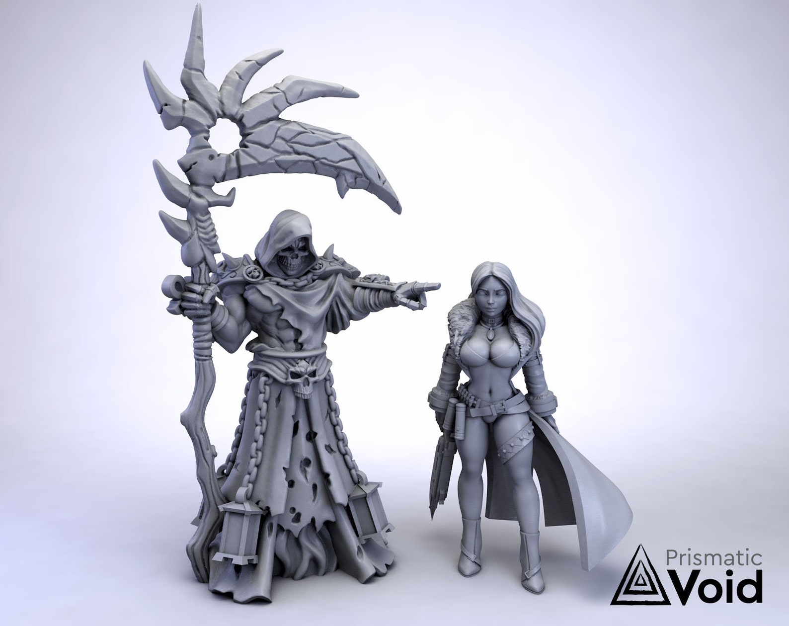 DEATH / Hades / Grim Reaper Miniature for Dungeons & Dragons - Etsy