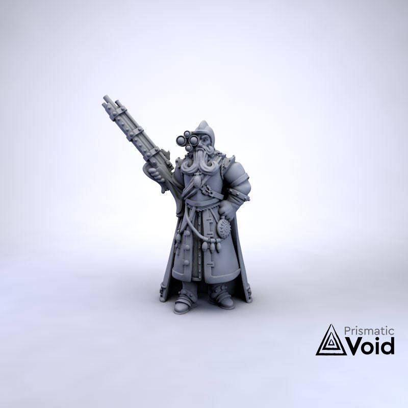 Imperial Rifleman / Steampunk Gunner Miniature for Dungeons - Etsy