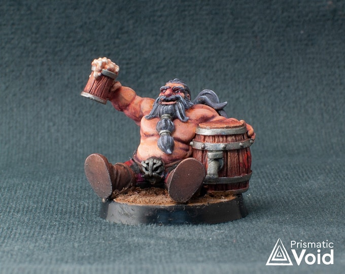 Dwarven Drunkard - Miniature for Dungeons & Dragons, Tabletop RPG ...