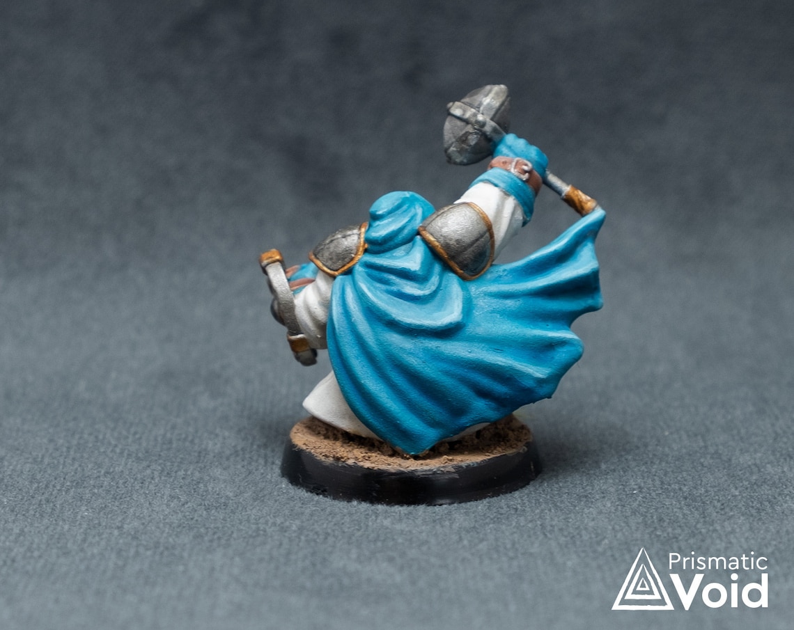 Dwarf Cleric Miniature for Dungeons & Dragons Tabletop RPG - Etsy