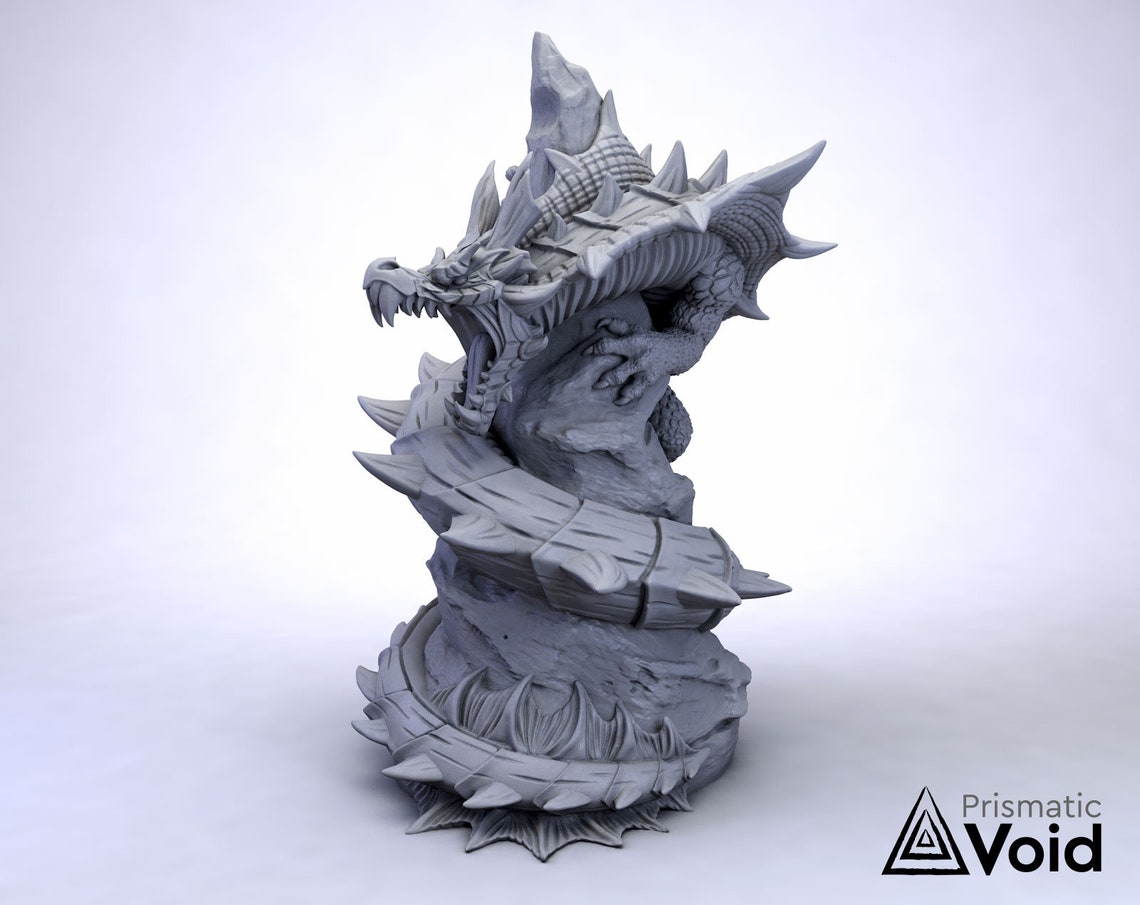 Drake Miniature for Dungeons & Dragons Tabletop RPG Kings - Etsy