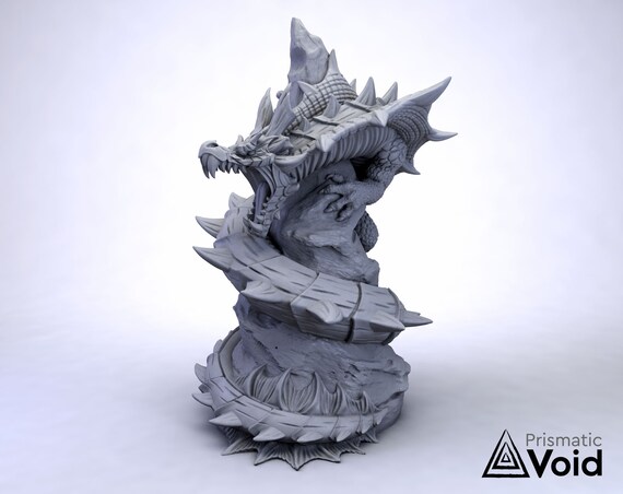 Drake Miniature for Dungeons & Dragons Tabletop RPG Kings - Etsy