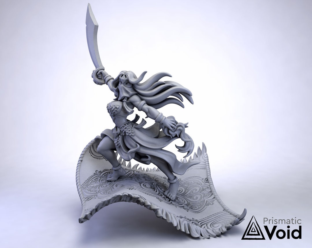 Egyptian Princess / Rogue / Female Hero - Miniature for Dungeons ...