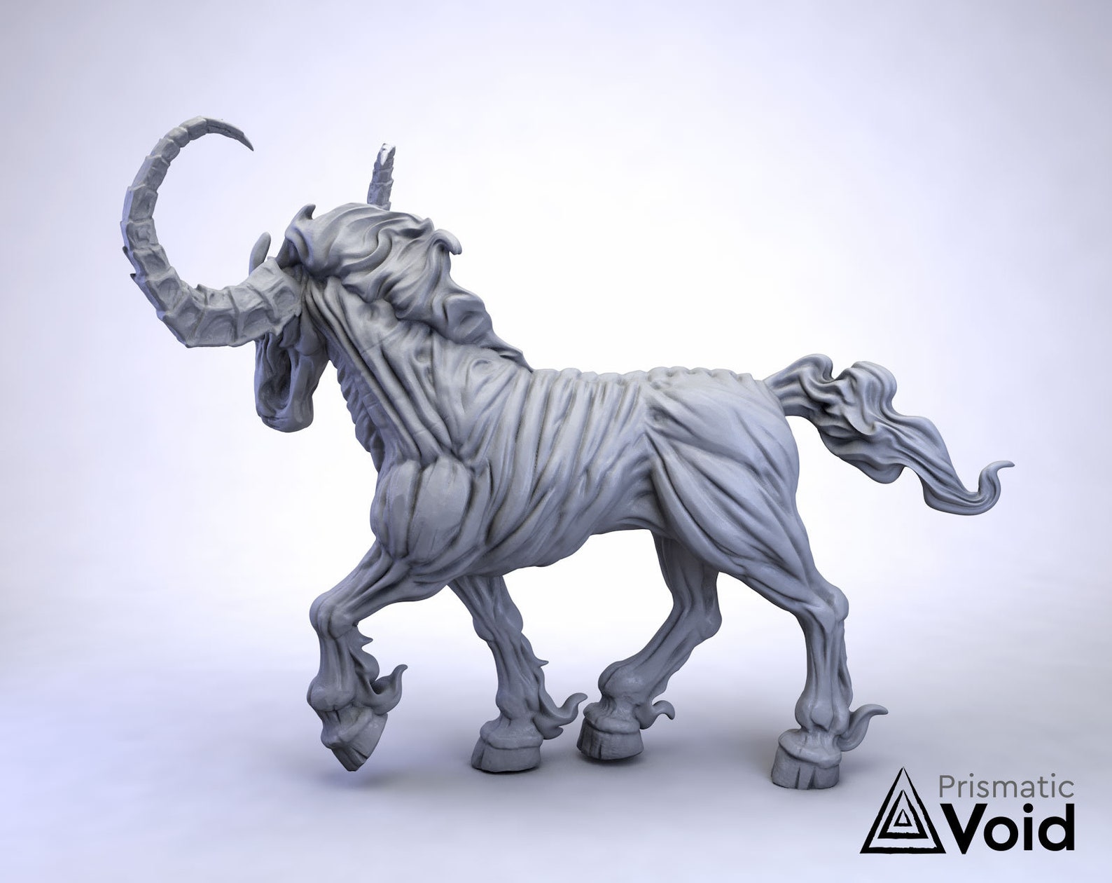 Dread Steed / Horse Miniature for Dungeons & Dragons - Etsy