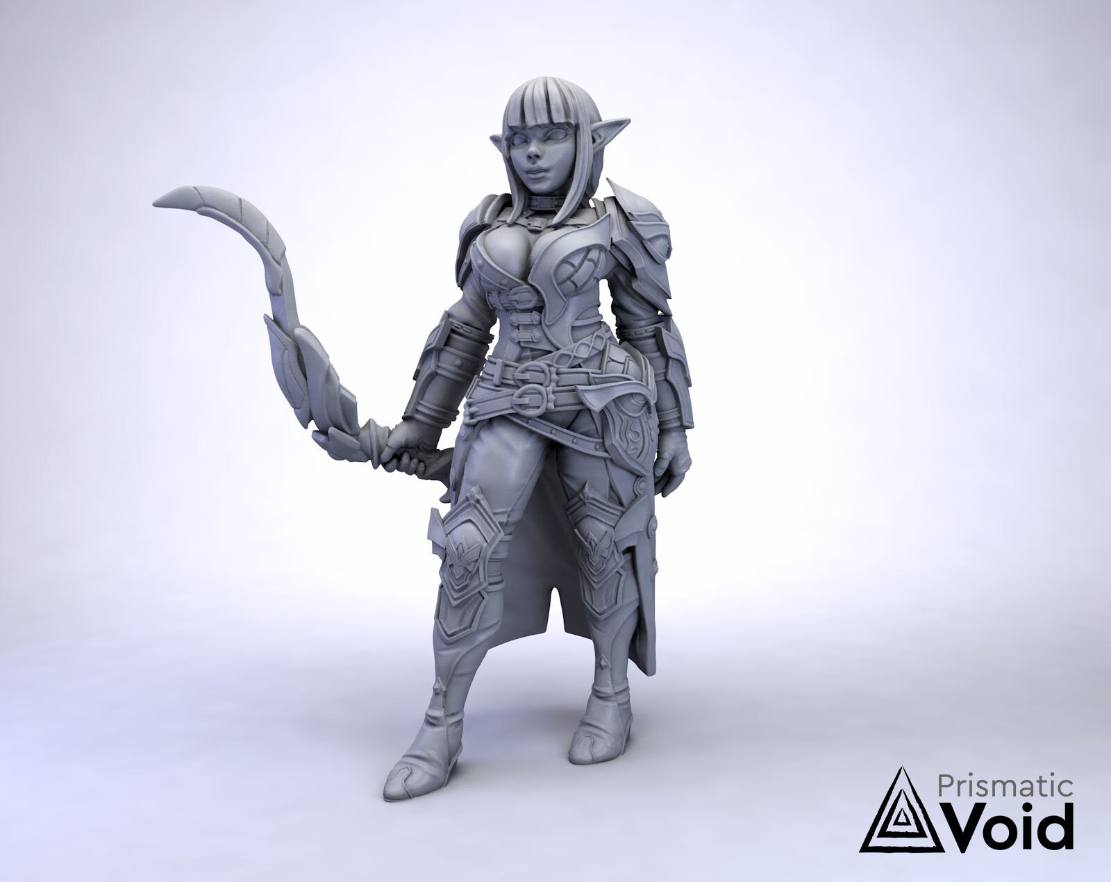 Female Elven Paladins / High Elf Soldiers Miniature for | Etsy