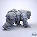 Armored Bear / Companion / Mount Miniature for Dungeons & Dragons ...