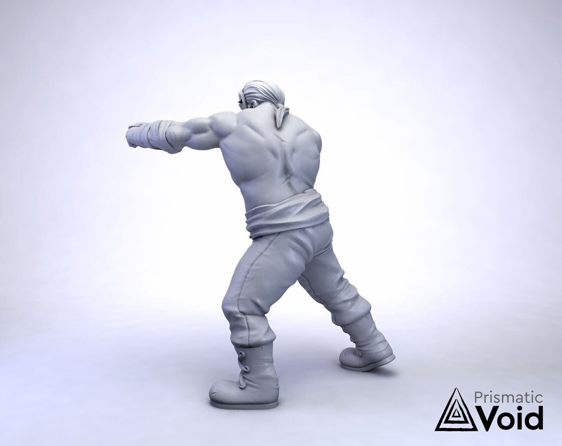 Human Brawler / Boxing Fighter variants Miniature for | Etsy