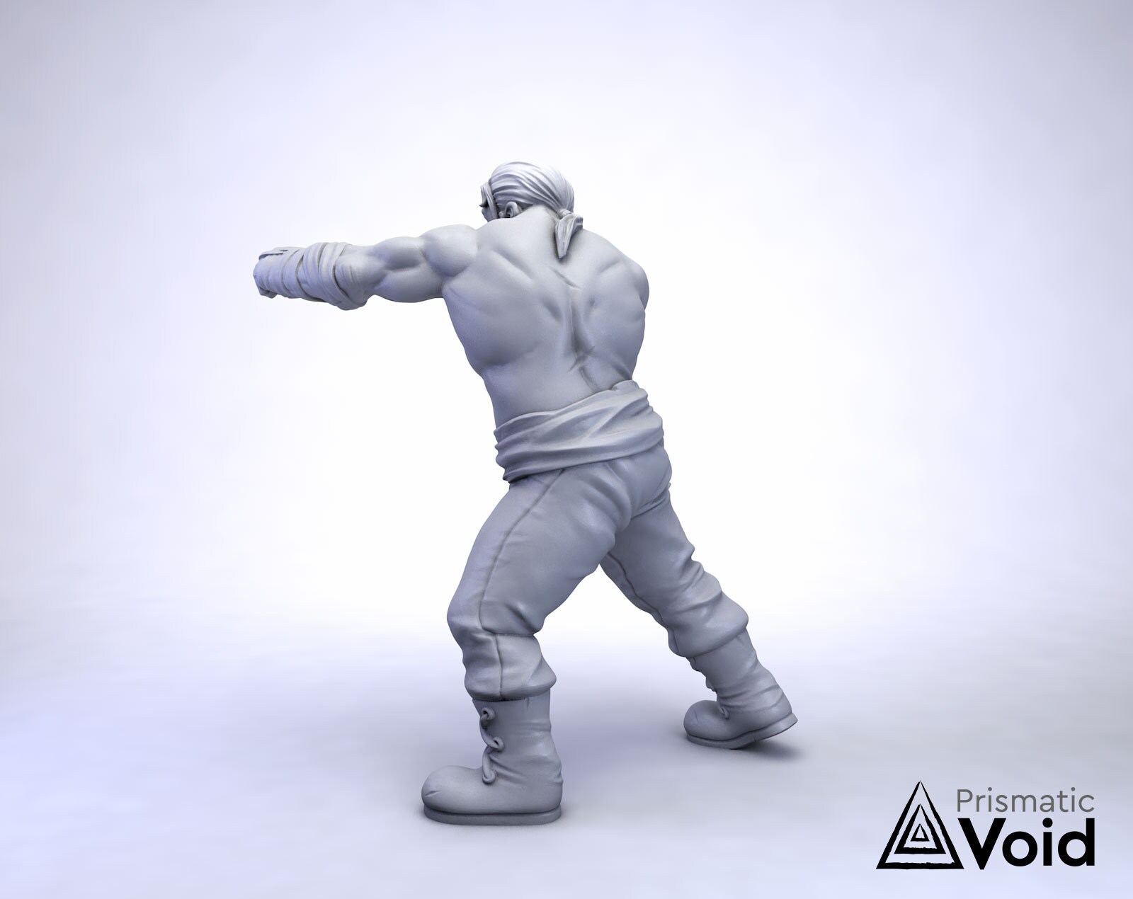 Human Brawler / Boxing Fighter variants Miniature for | Etsy