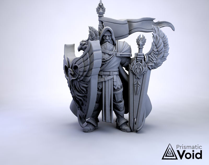 Royal Guard Captain Miniature for Dungeons & Dragons - Etsy