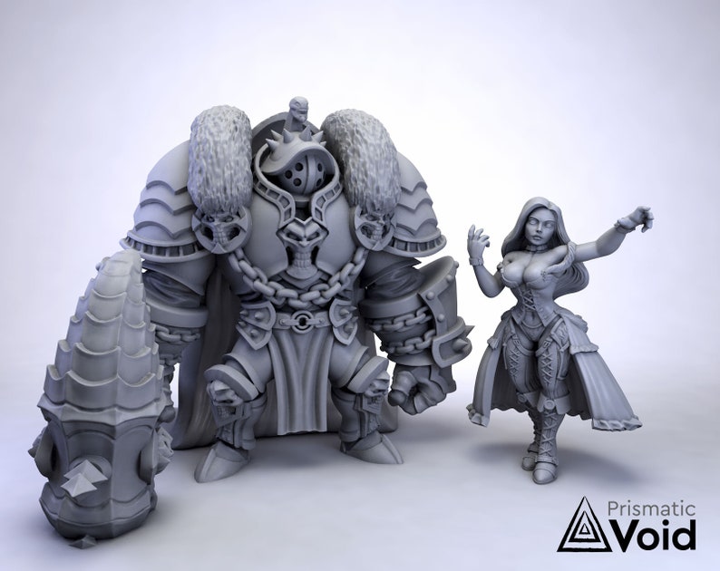 Iron Golem / Construct Miniature for Dungeons & Dragons - Etsy