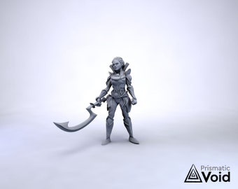 Dwarf Butcher Miniature for Dungeons & Dragons Tabletop RPG - Etsy