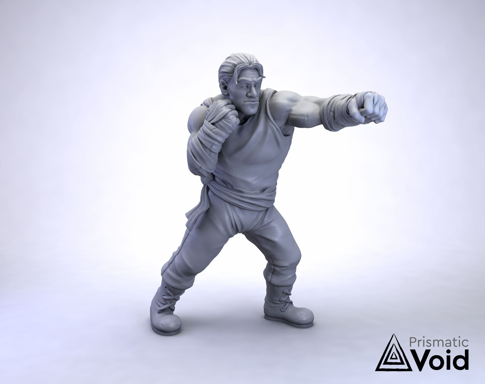 Human Brawler / Boxing Fighter variants Miniature for | Etsy