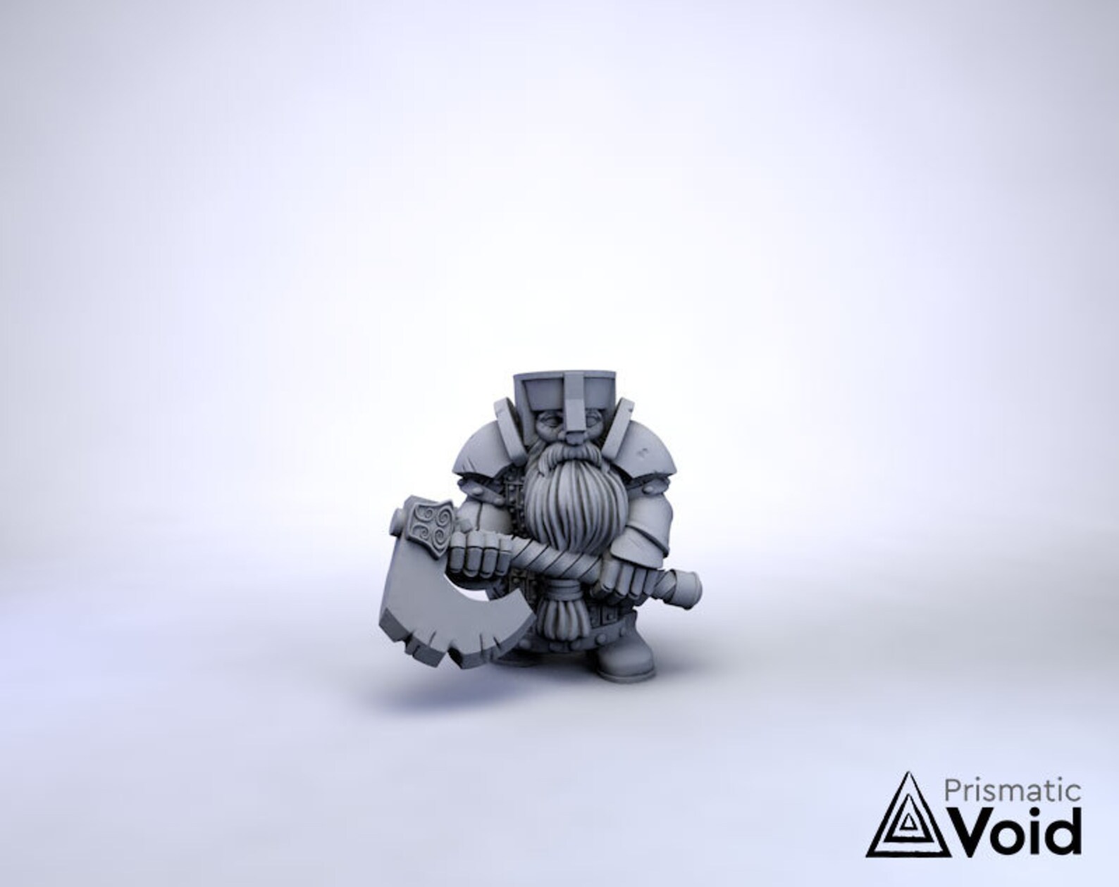 Dwarf Warriors With Axes Miniatures for Dungeons & Dragons | Etsy