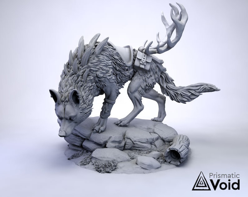 Epic Heroes: Veteran Ranger on a Dire Wolf Variants - Etsy Australia