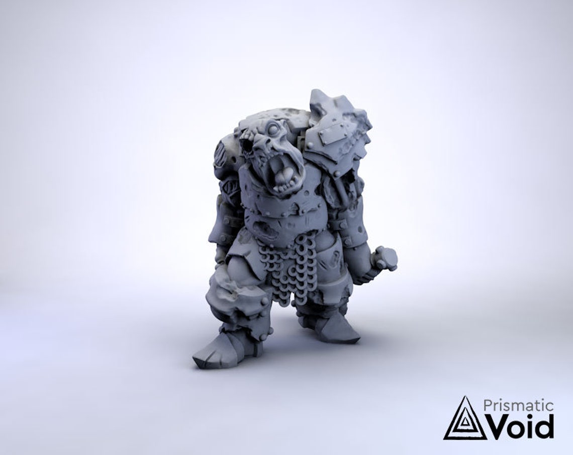 Zombie Orcs Miniatures for Dungeons & Dragons Pathfinder - Etsy