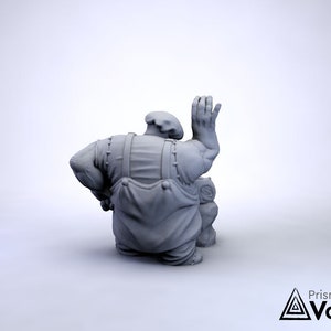 Dwarf Butcher - Miniature for Dungeons & Dragons, Tabletop RPG 5E - Etsy