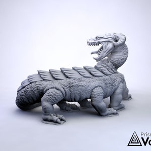 Behir / Beithir / Nathair Miniature for Dungeons & Dragons, Tabletop ...