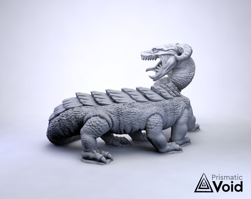 Behir / Beithir / Nathair Miniature for Dungeons & Dragons - Etsy