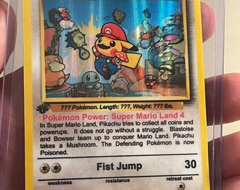 Pikachu Cosplay Cards - Etsy Australia