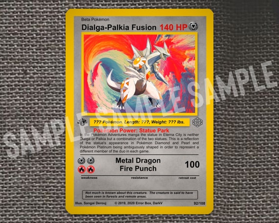 Palkia And Dialga Fusion