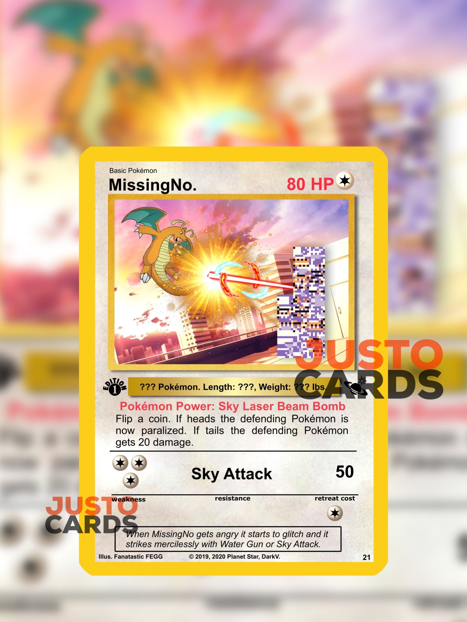 Missingno Pokemon Card
