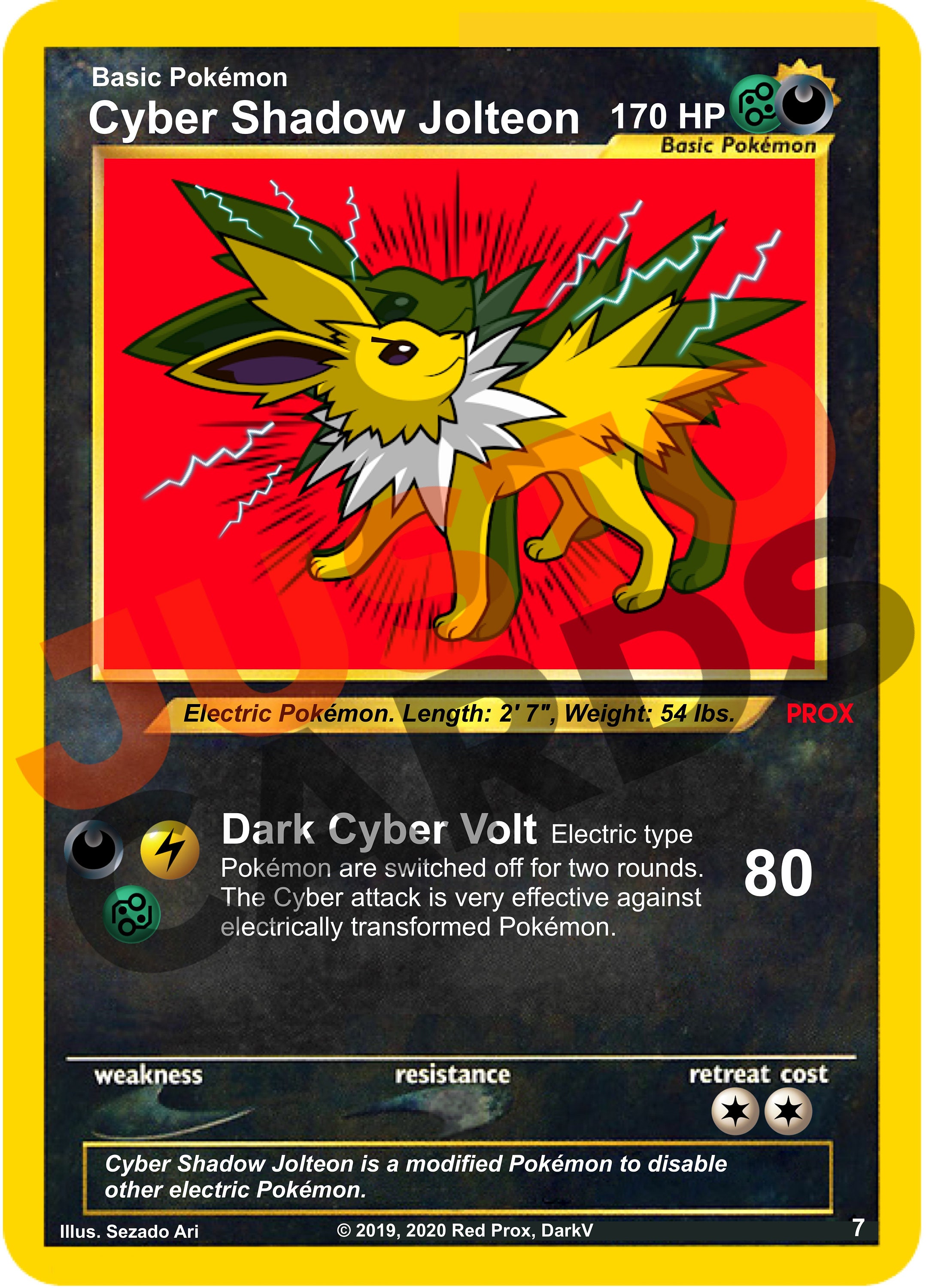 Pokemon Electric Type Cards