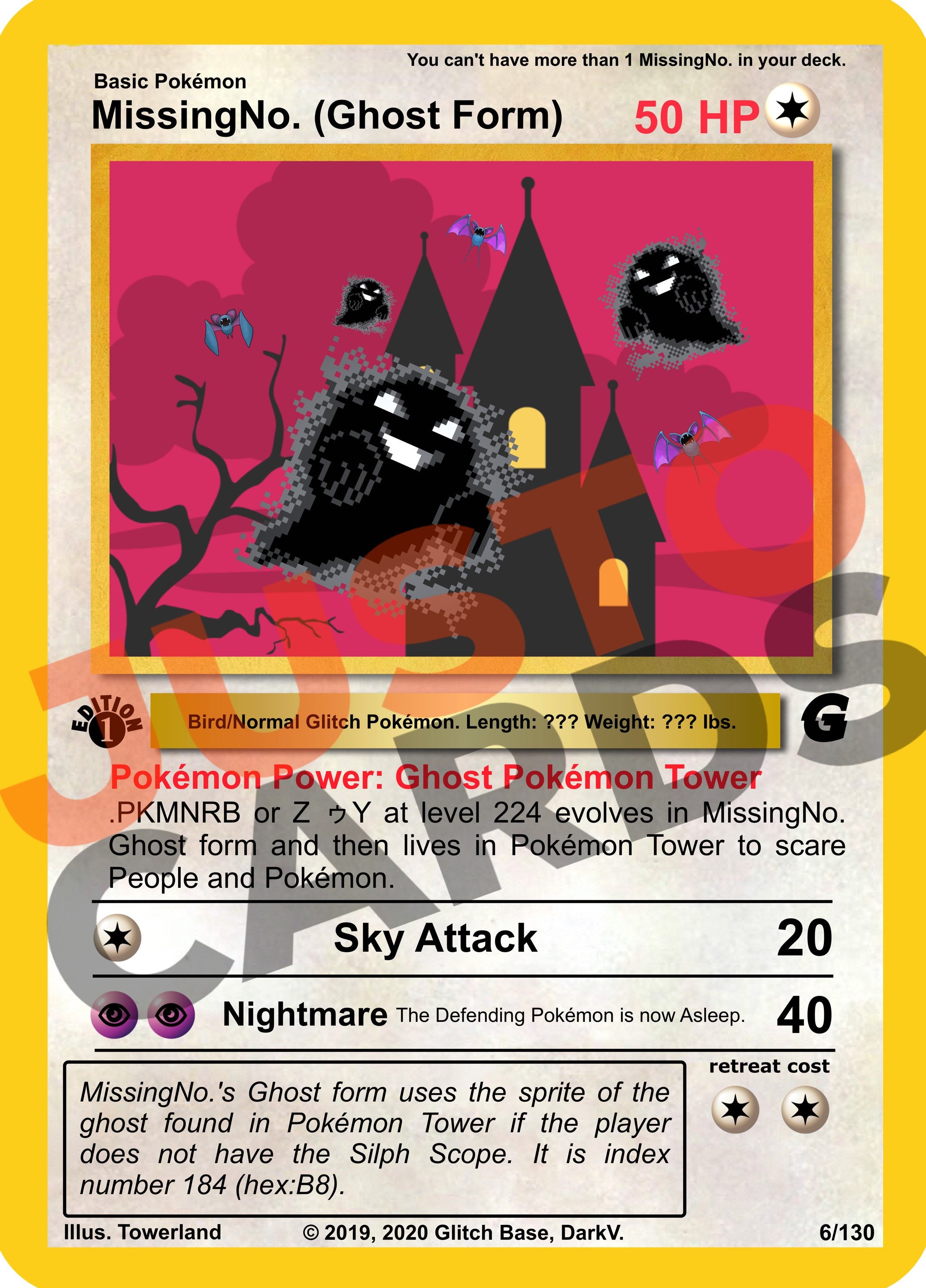 Missingno Ghost Sprite