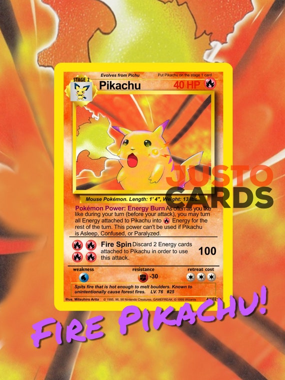 Fire Type Pokemon Cards