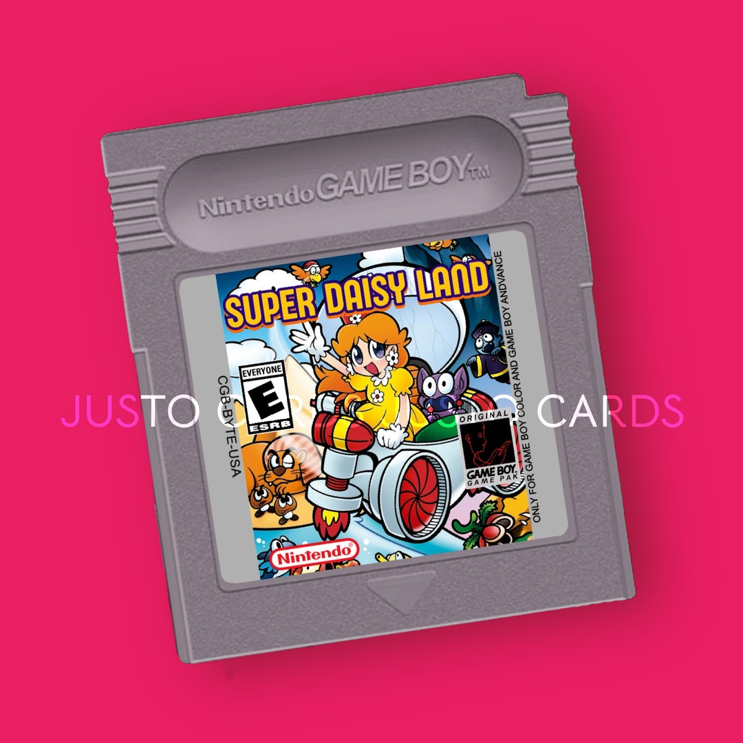 Super Daisy Land Custom Gameboy Game Cartridge - Etsy