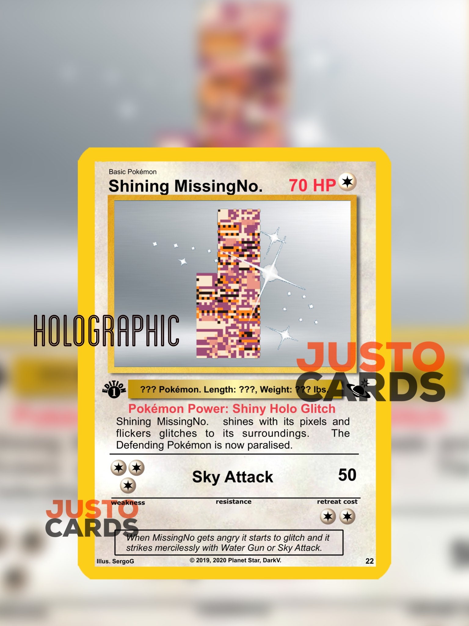 Missingno Pokemon Card