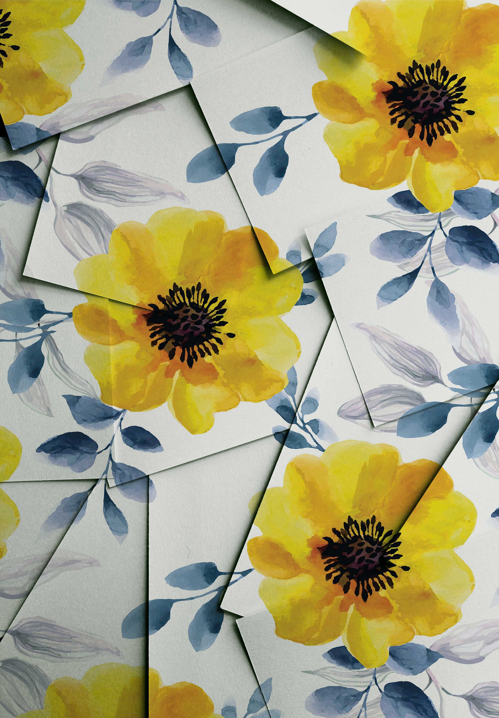 Watercolor Floral Removable Wallpaper at Megan Blackmon blog