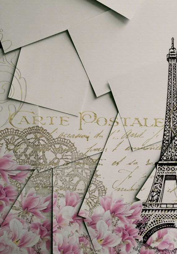 Vintage Postcard Wallpaper