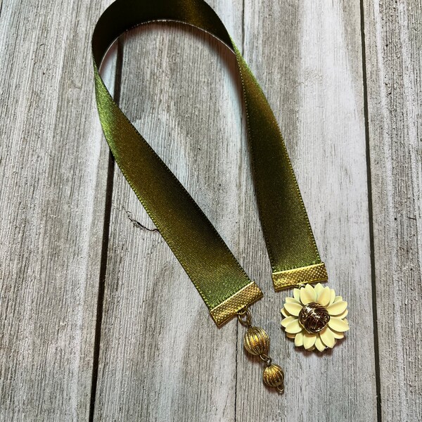 Ribbon Bookmark - Etsy