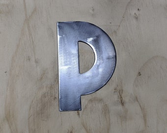 Metal Letter P | Etsy