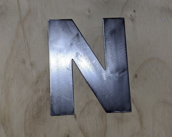 Metal Letter N | Etsy