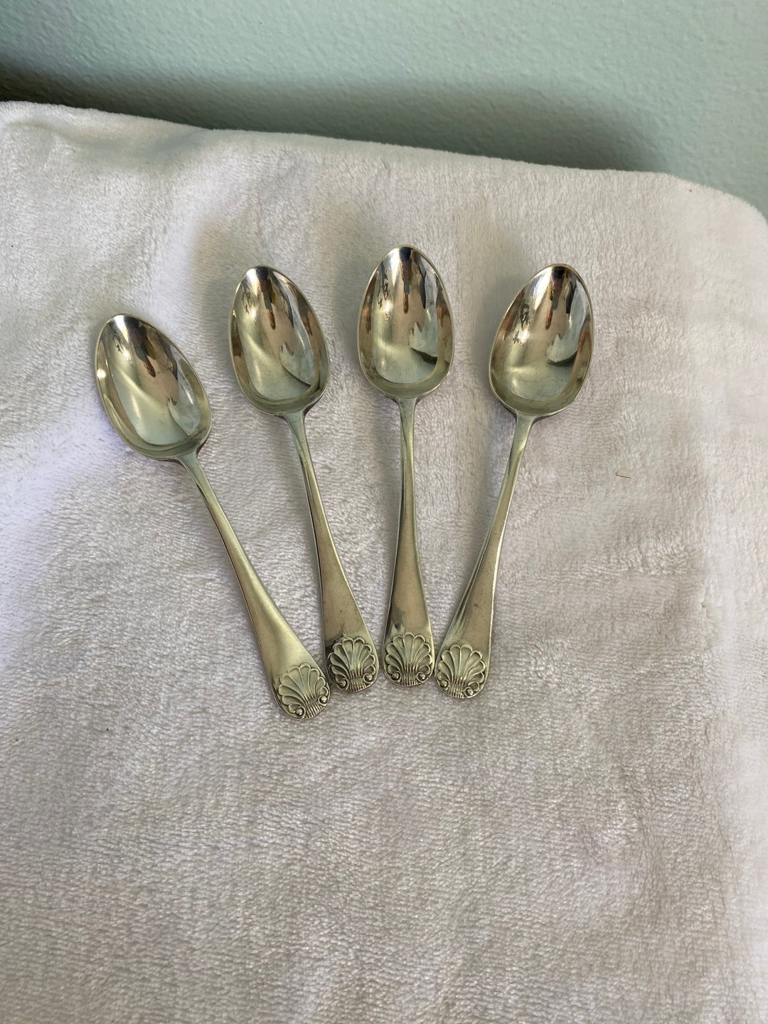 4-made in England Spoons - Etsy