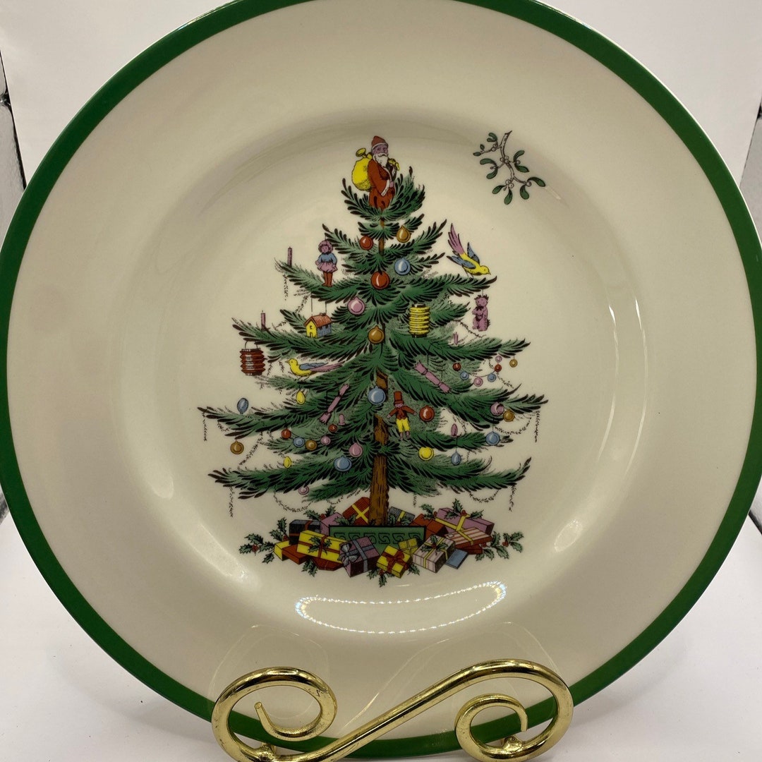Spode Christmas Tree Dinner Plate 10 5/8 S3324 England. - Etsy