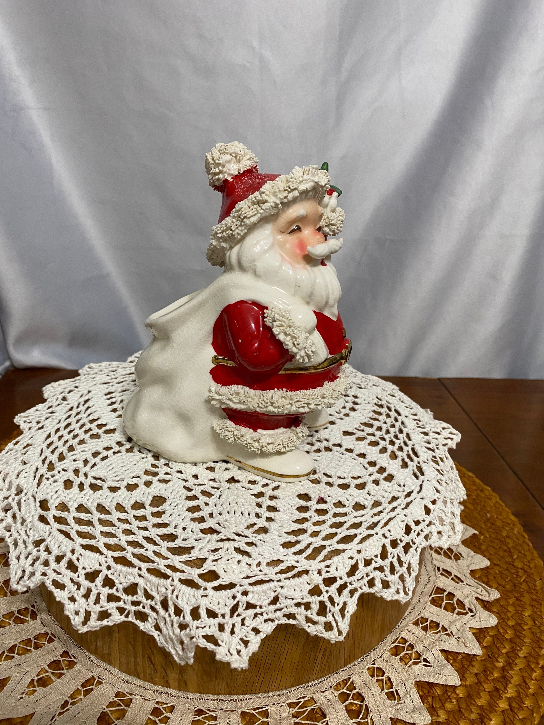 Napco Spaghetti Santa Bank - Etsy