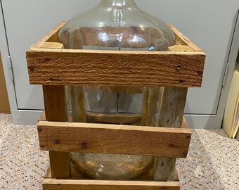 Carboy Crate - Etsy