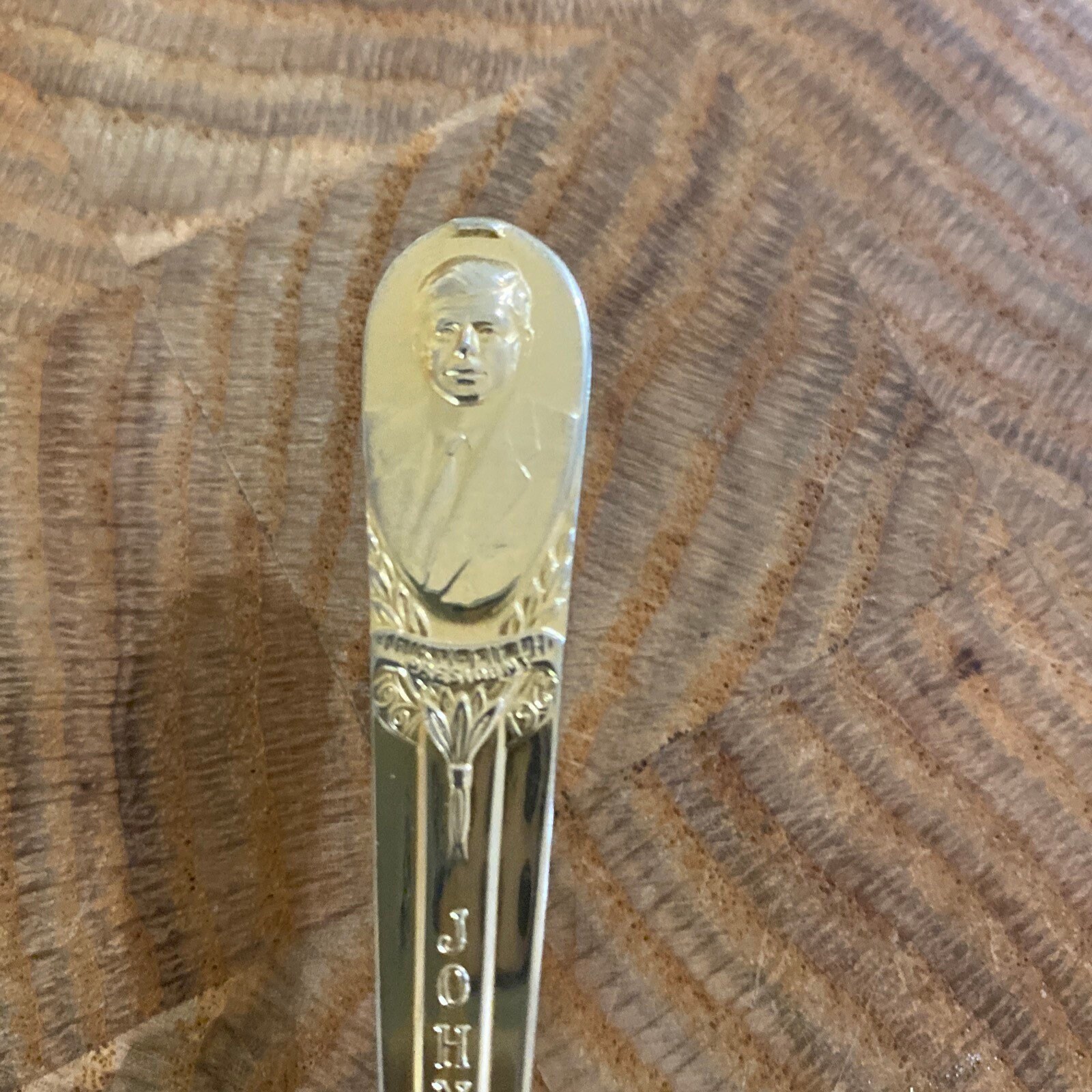SPACE John F. Kennedy Friendship Spoon 6 Presidential Souvenir Vtg Wm ...