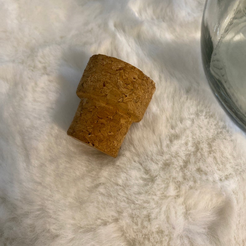 2 Liter Glass Jug/bottle With Finger Loop and Cork. - Etsy