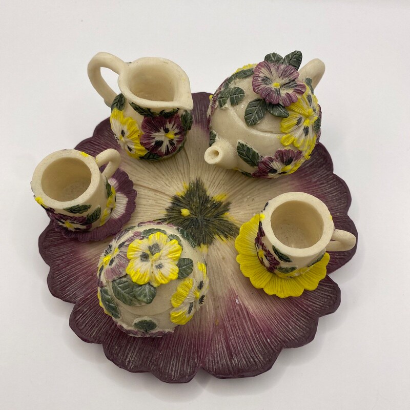 Mini Tea Set - Etsy