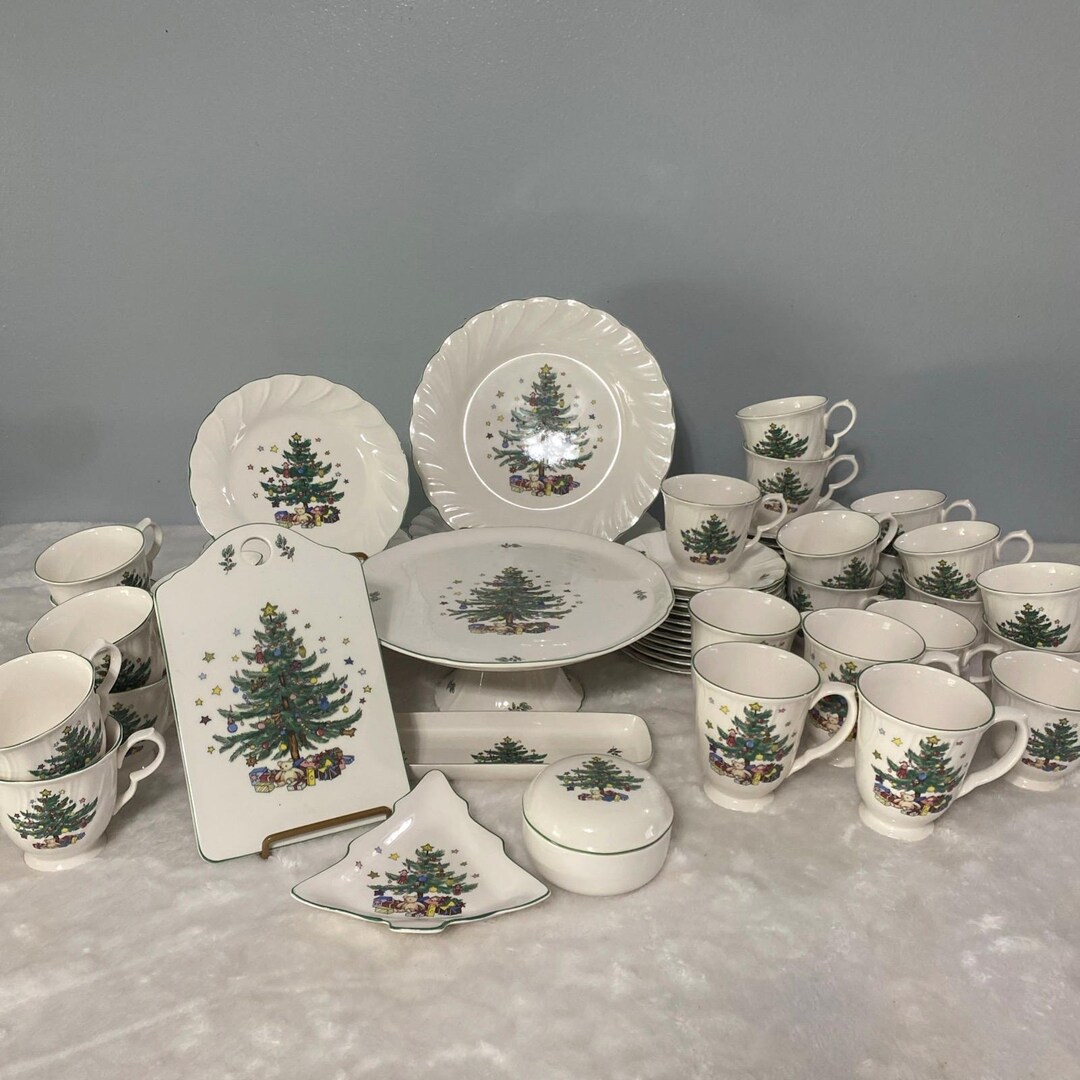 Nikko Happy Holidays Christmas Tree Dishes *sold Separately * - Etsy