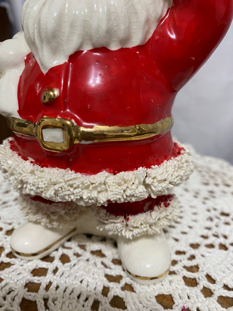 Napco Spaghetti Santa Bank - Etsy