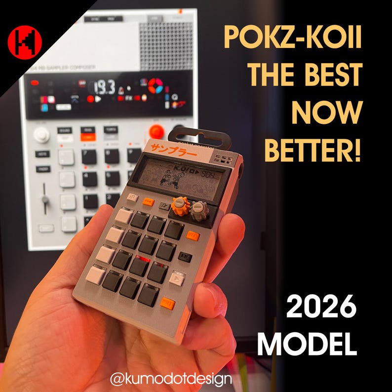 KMDT™ - PokZ-KOII EDITION (modèle 2026) - Etsy France