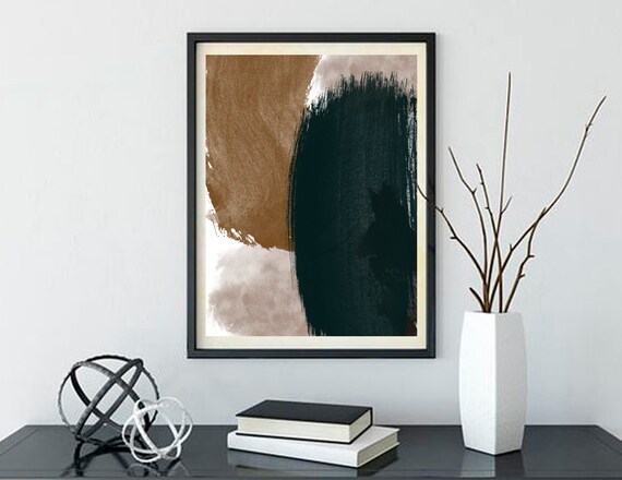 Abstract Digital Print Painting Contemporary Painting - Etsy