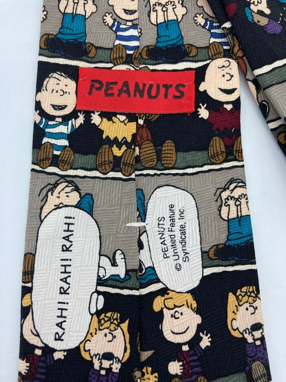 Vintage Snoopy “Rah! Rah! Rah!” Peanuts Necktie Salan… - Gem