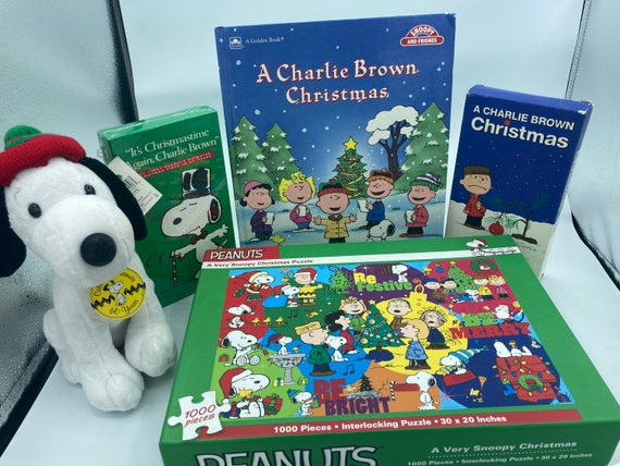 Vintage RARE Snoopy and the Charlie Brown Christmas Bundle - Etsy